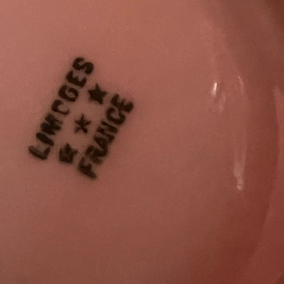 Limoges | Accents | Authentic Limoges Handpainted Bowl W Signature ...